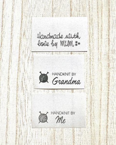 Sew in Knitting Labels – Broomfields & Co